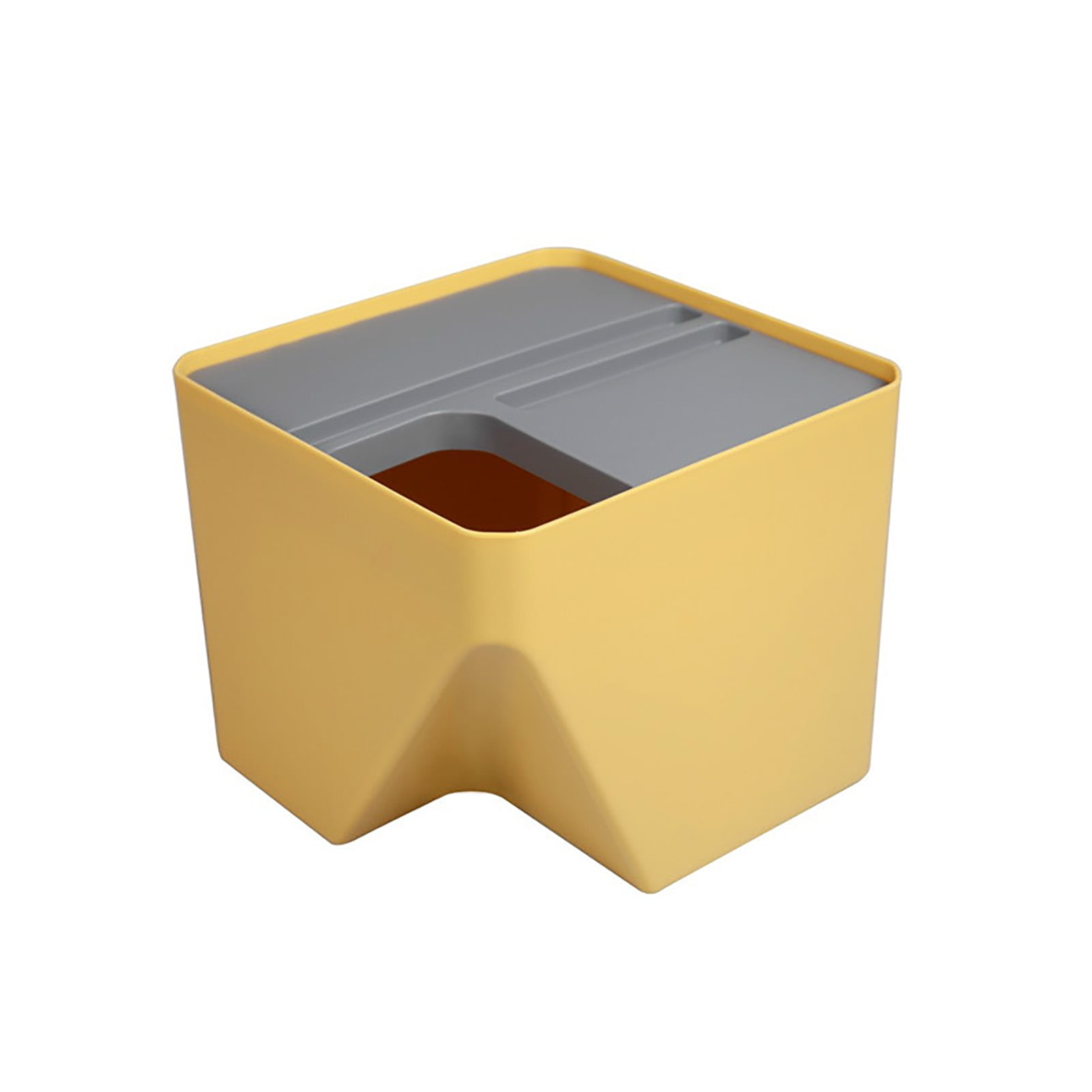 SSBSM Stackable Desktop Recycling Sorting Trash Can Household Dry Wet ...