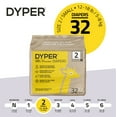 DYPER Ultra Premium Diapers Size 2, 32 Diapers (Select For More Options ...