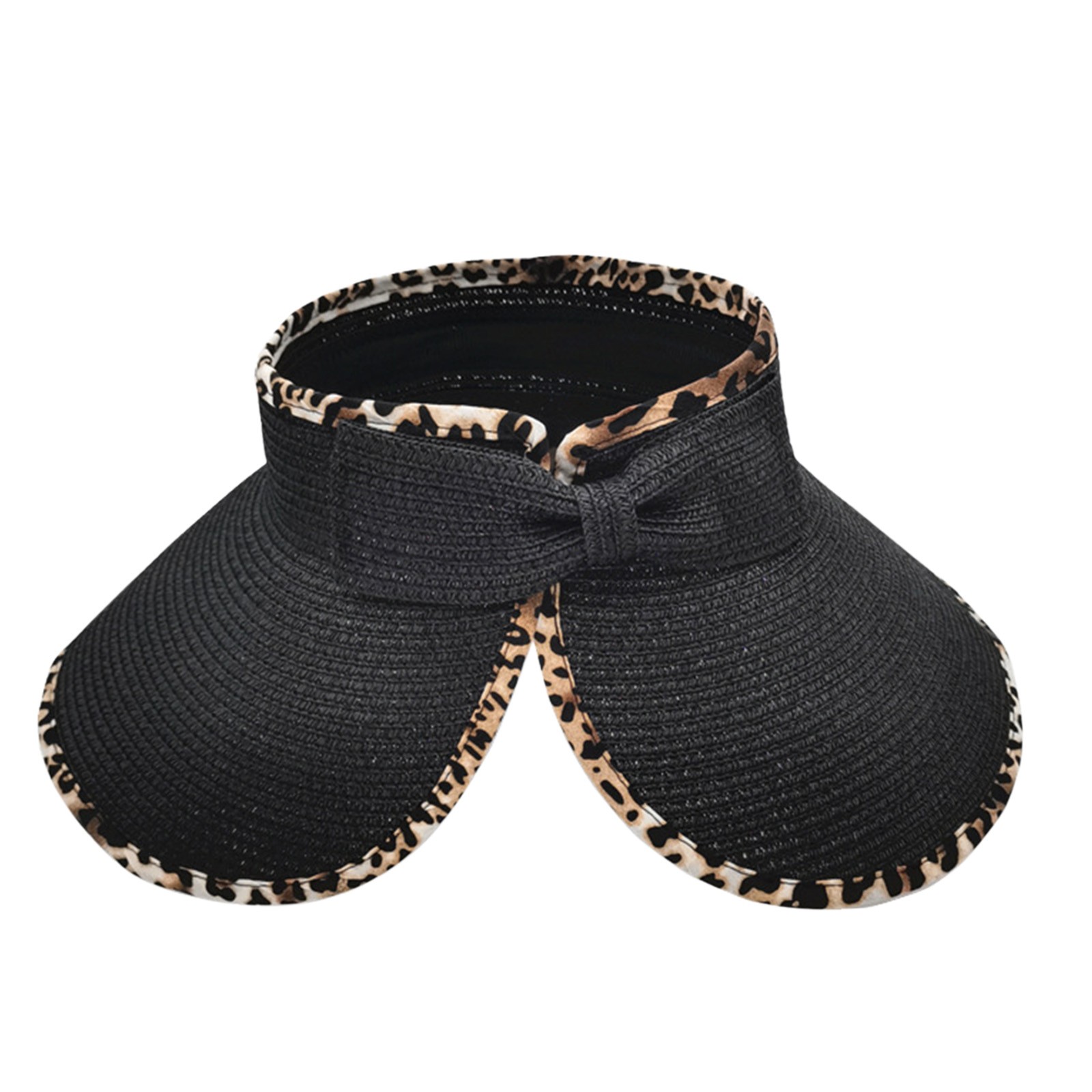 fvwitlyh Paper Cup Hat With Bow-knot Sun Hat Hat Woven Sun Women's ...