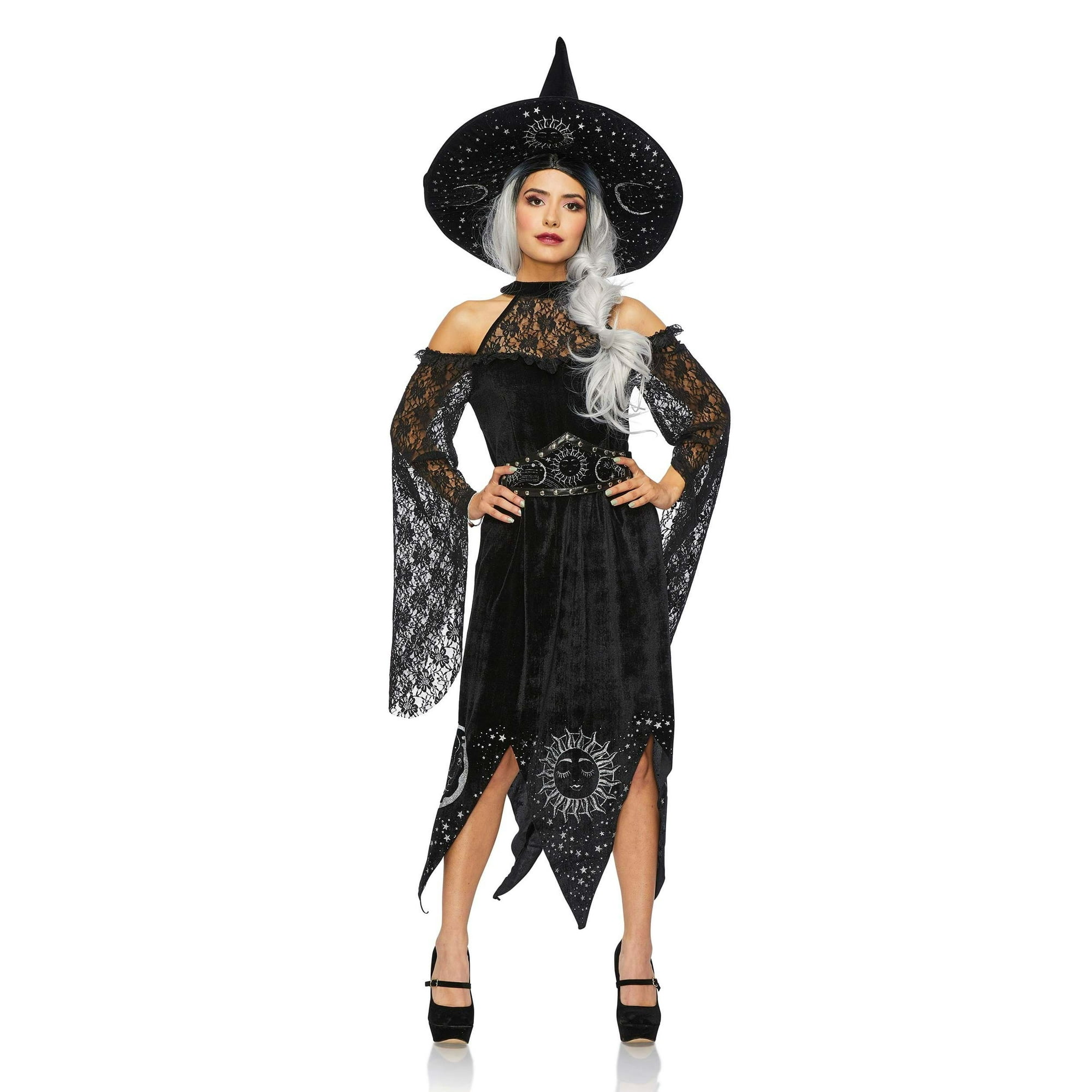 Click here for Seeing Red Womens Black Mystic Witch Costume Xs prices