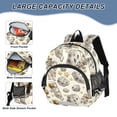 ALAZA Cartoon Astronaut Mini Backpack School Bookbag Age 3-7 Medium ...