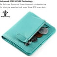 FUNTOR Small Wallets for Women, Ladies Small Compact Bifold Pocket RFID ...