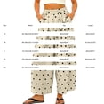 Resicozy Polka Dot Pants for Women 2026 Summer Boho Beach Elastic Waist ...