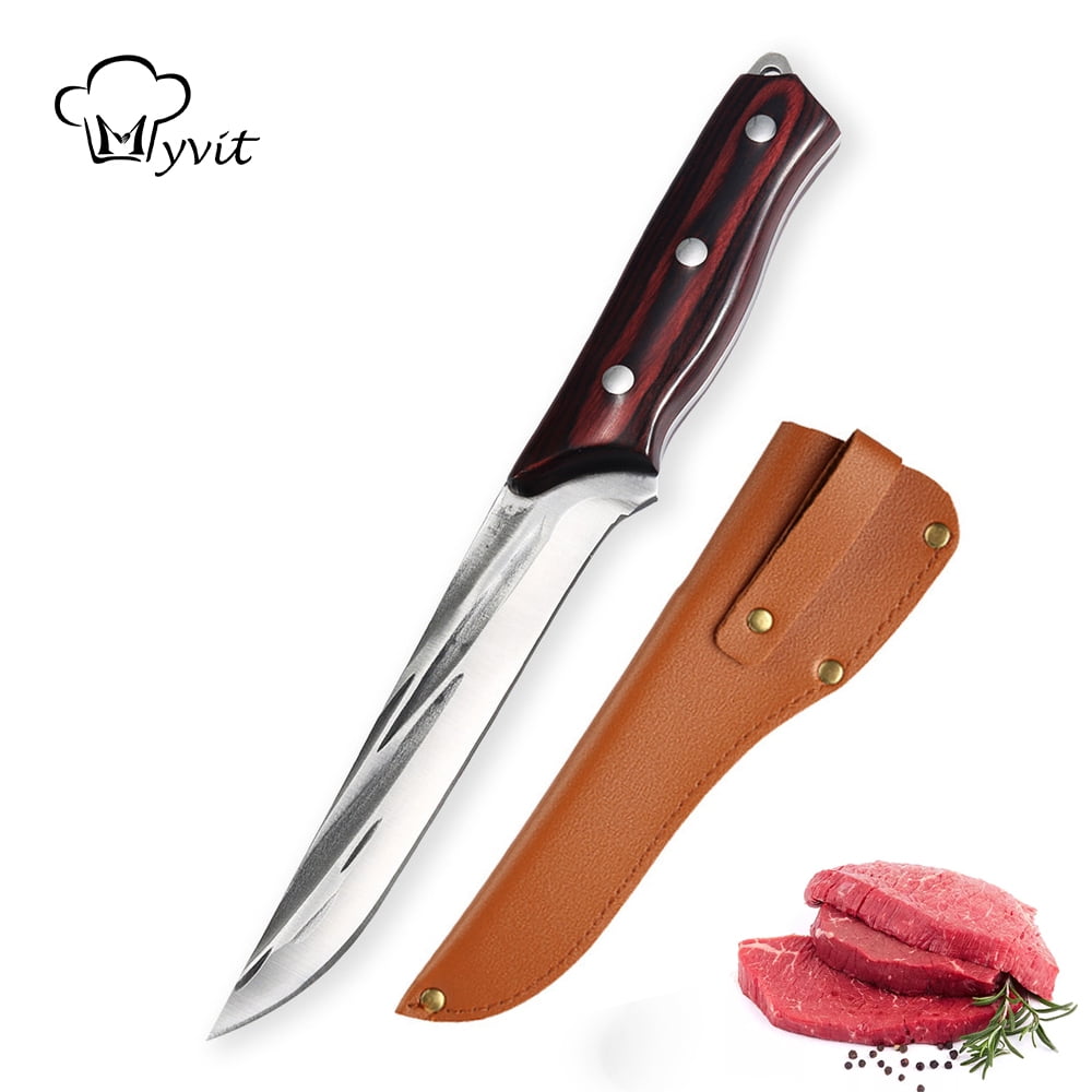 Forged Kitchen Boning Knife Butcher Knife Stainless Steel 5inch Full ...