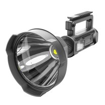 Super Bright Rechargeable Spotlight Handheld Flashlight 4 Modes High ...