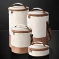 POYOGA Portable Lunch Box Stainless Steel Food Storage Container Easy ...