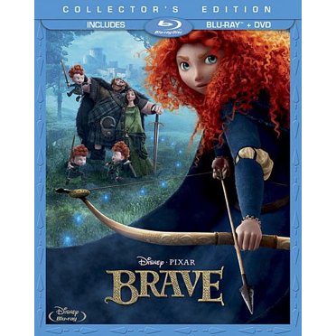 Disney's Brave: Action-Adventure Film (Blu-ray + DVD + Digital Code ...