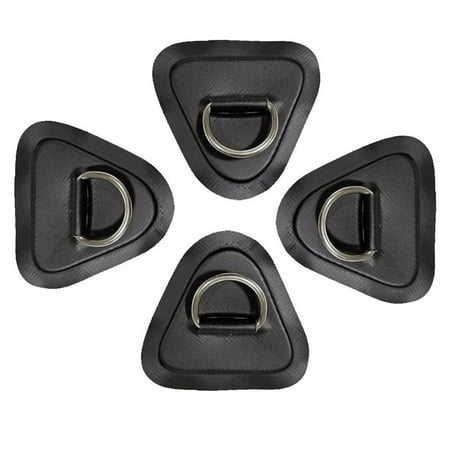 Baohd 4 Pieces D Rings Patch for PVC Inflatable Boat Canoe Raft Kayak D ...