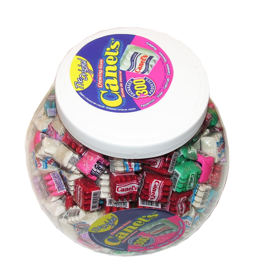 Canels Gum Jar 300 Pcs - Chicles Tarro (Pack of 1) - Walmart.com