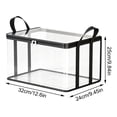 2Pcs Extra Large Clear Pvc Storage Bags with Zipper Handles Heavy Duty ...