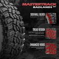 Mastertrack BADLANDS MT Mud Terrain LT35X12.50R24 116Q 12PR F Light ...