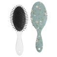 Botanical Flower Hair Brush, Vintage Style Detangler with Country ...