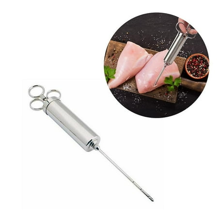 Meat Injector Syringe Marinade Flavor Injector Stainless Steel - Walmart.ca