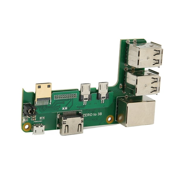 Rpi Gpio Expansion Module Board For Rpi 2w Usb2 0 Rj45 Port Adapter