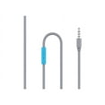 Belkin SoundForm Mini Wired On-Ear Headphones for Kids Blue AUD004BTBL ...