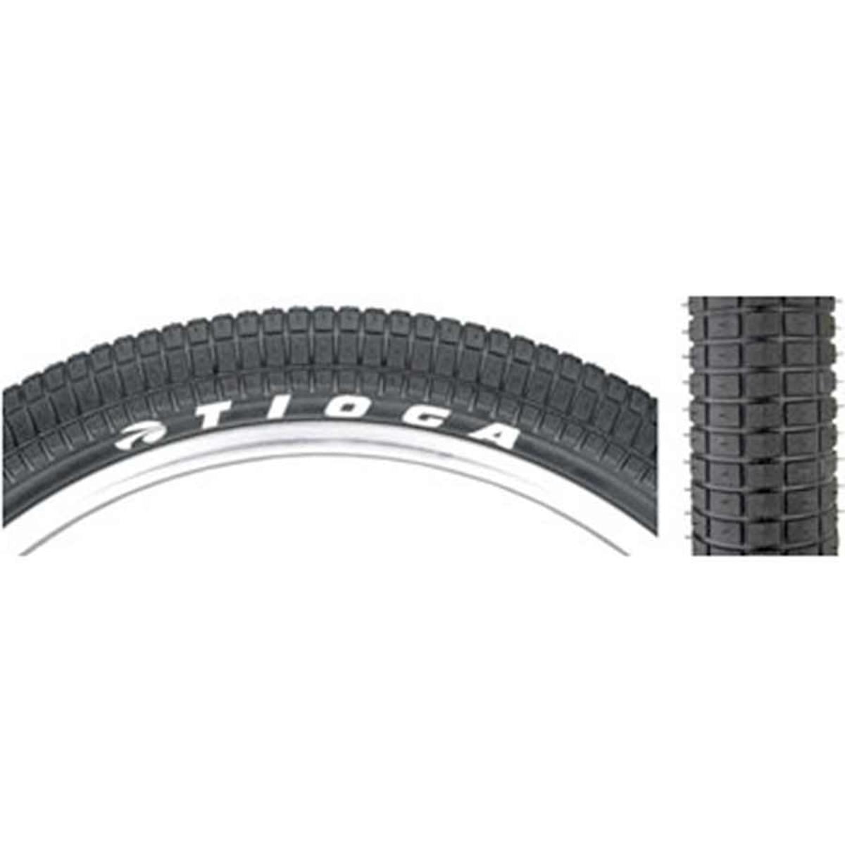 Tioga Factory Fs100 Tire 20 X 2.1 Wire Black Sidewall - BCIR0636 ...
