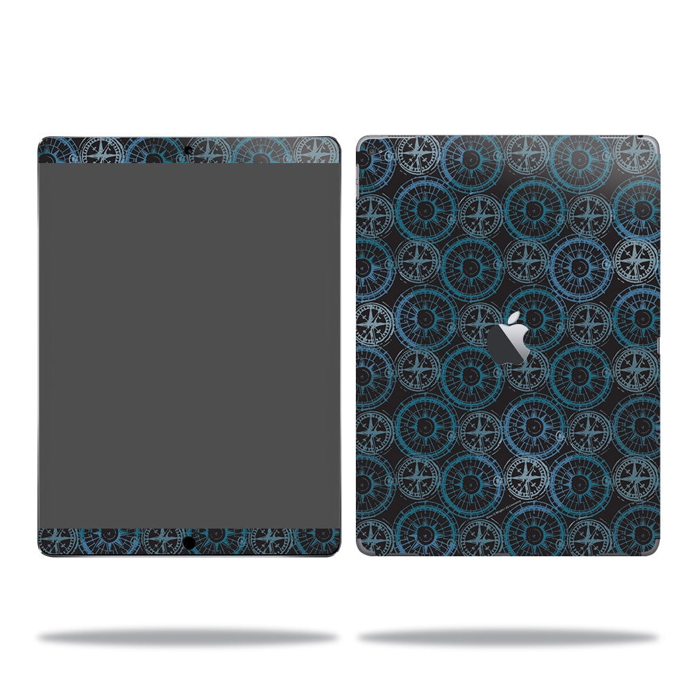 Skin Decal Wrap Compatible With Apple iPad Pro Compass Tile - Walmart.com