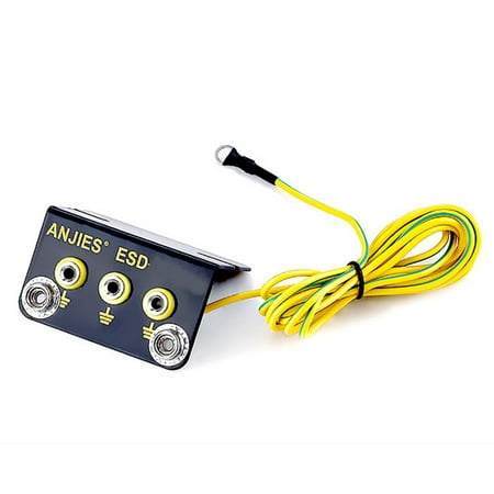 mmirethe L Shaped Anti Static Socket Ring Ground Connector with ...