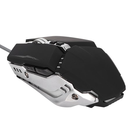 WARWOLF T9 7D Macro Definition Wired USB Gaming Mouse 1200/1600/2400 ...