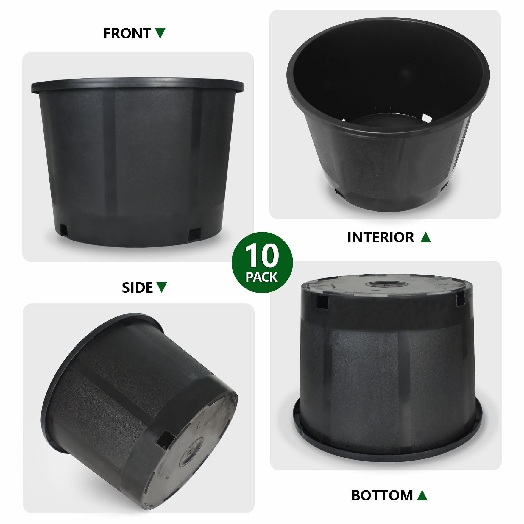 5 Gallon Flower Pot Dimensions | Best Flower Site