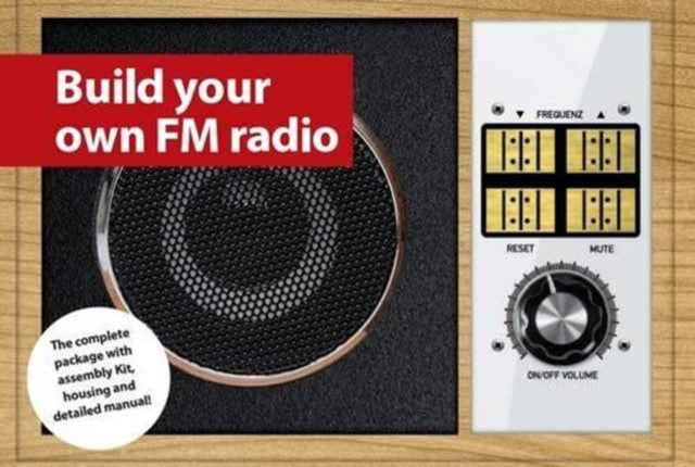 FRANZIS BUILD YOUR OWN FM RADIO KIT MANU - Walmart.com
