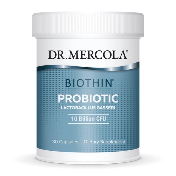 Suplemento Dr. Mercola Biothin Probiotic de 10 mil millones de CFU ...