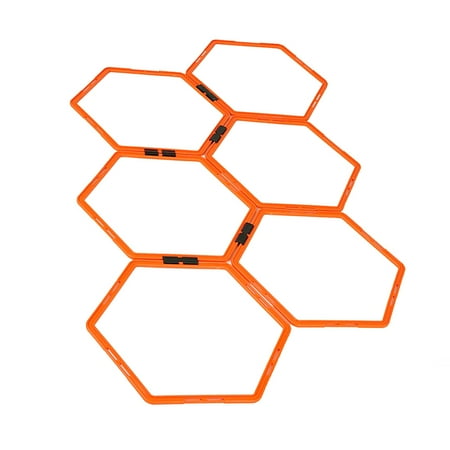 Comaie Hexagonal Agility Ring Training Ring Physical Training Ring ...