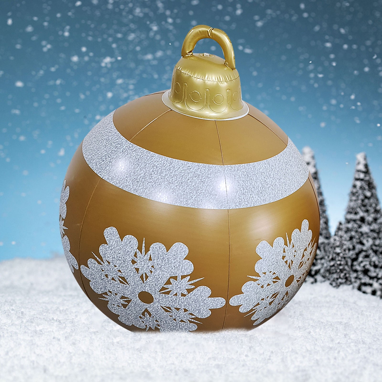 VBVC Outdoor Christmas Inflatable Decorated Ball Giant Christmas ...