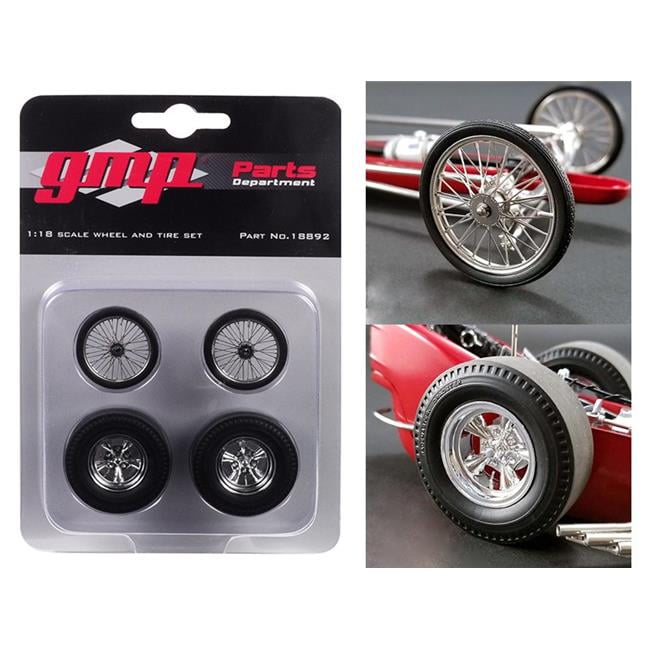 Brand new 1/18 scale Wheels and Tires Set of 4 pieces from "Tommy Ivos ...