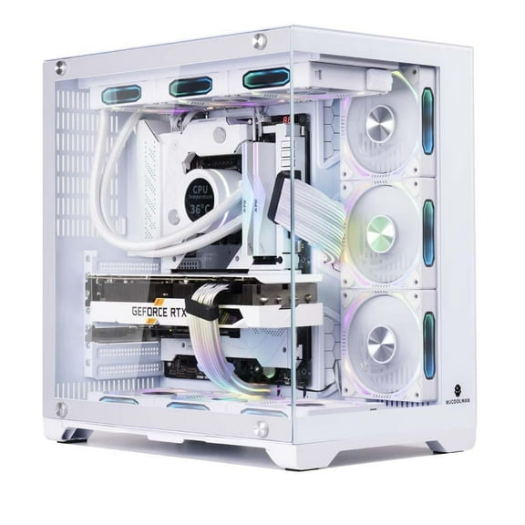 LIAN LI O11 VISION CHROME ATX MI Tower Computer Case, Aluminum/Steel ...