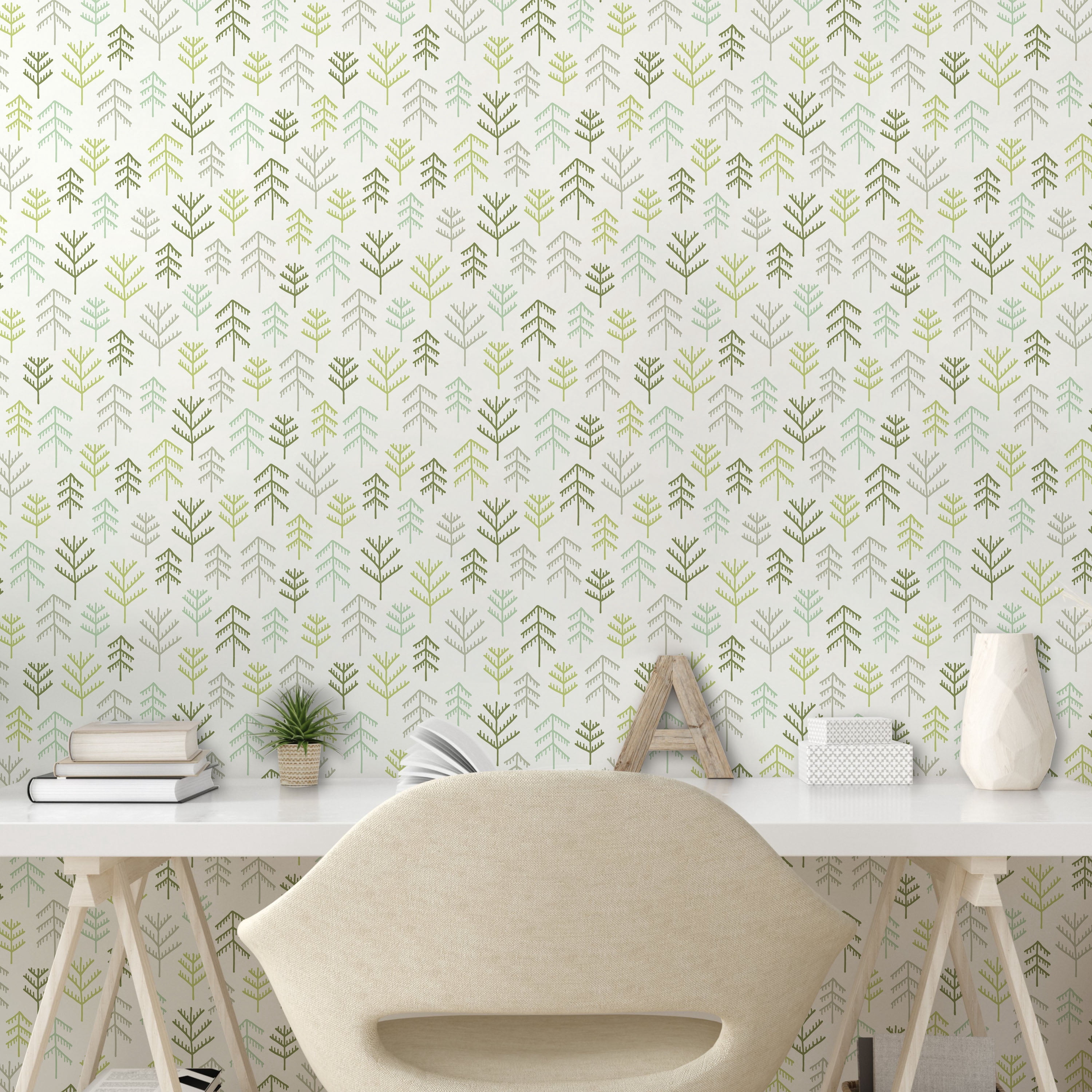 Plain Off White Wallpaper