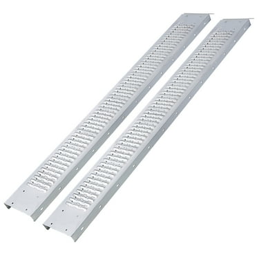 1500Lbs Tri-Fold Loading Ramps, 72" L x 9" W, Heavy Duty Steel Folding ...