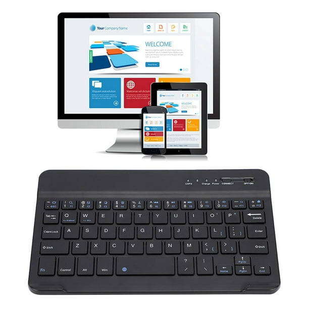 Bluetooth Keyboard,Slim Light Wireless Bluetooth Wireless Keyboard ...