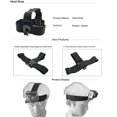 Action Camera Accessories Kit with Chest Mount, Head Strap, and ...