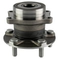 TRQ Rear Wheel Bearing & Hub Assembly Pair for Subaru WRX Legacy ...