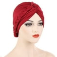beishanbush Baseball Caps Women Braid Turban Hats Hat Cap Hair Bonnet ...