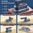 Portable Garment Steamers Handheld Steam Iron for Clothes - Walmart.com