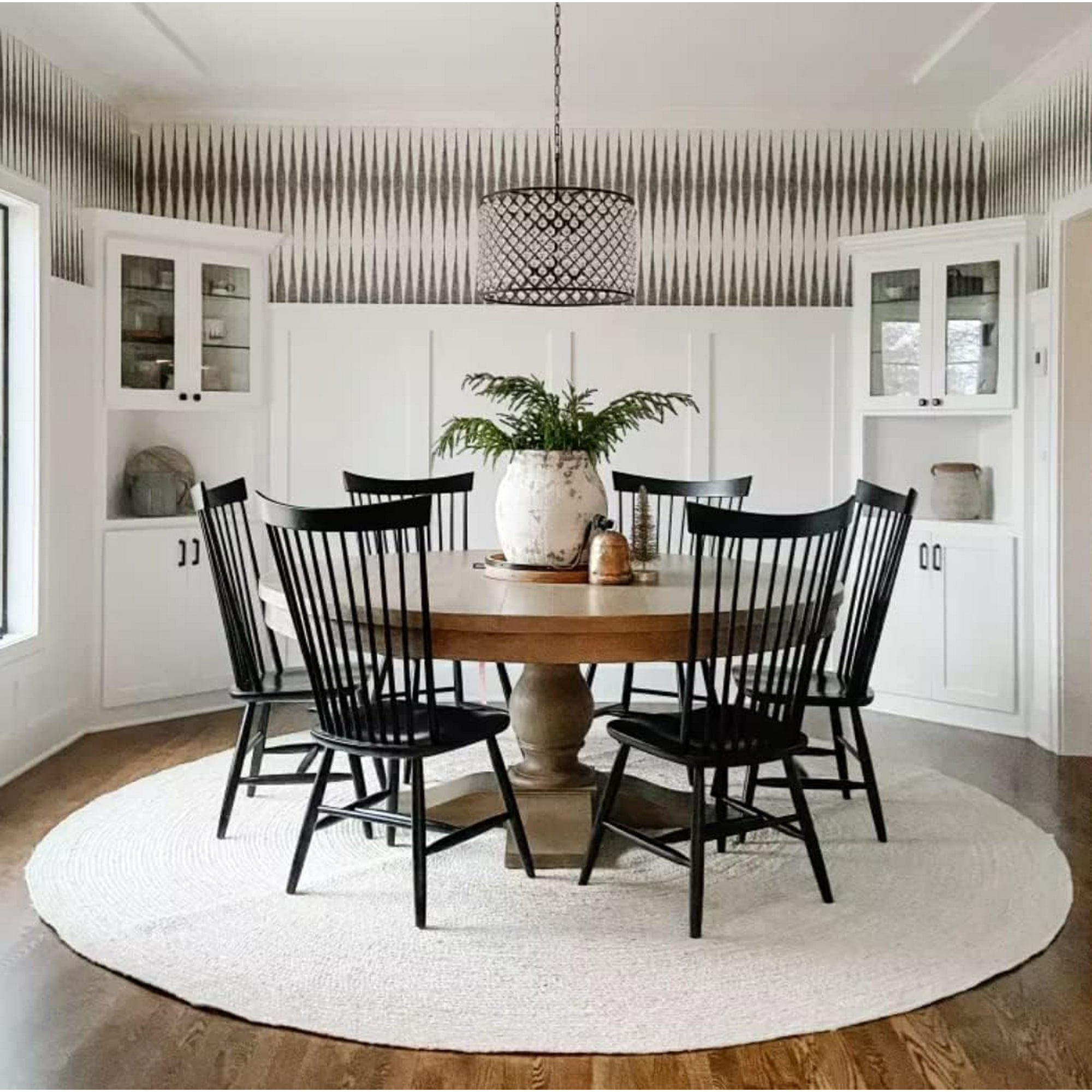 Click here for Aizza Trends Hand Woven Braided Natural Jute Round... prices