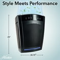 Hunter HP800 True HEPA Air Purifier, Gray - Walmart.com