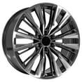 OE Wheels CA93 24 Inch Rims and Tires Fit Escalade-V Series Style 6x139 ...