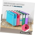 ANYWAY.GO Plastic Extra Size Hanging File Folders,12 Pack Reinforced ...