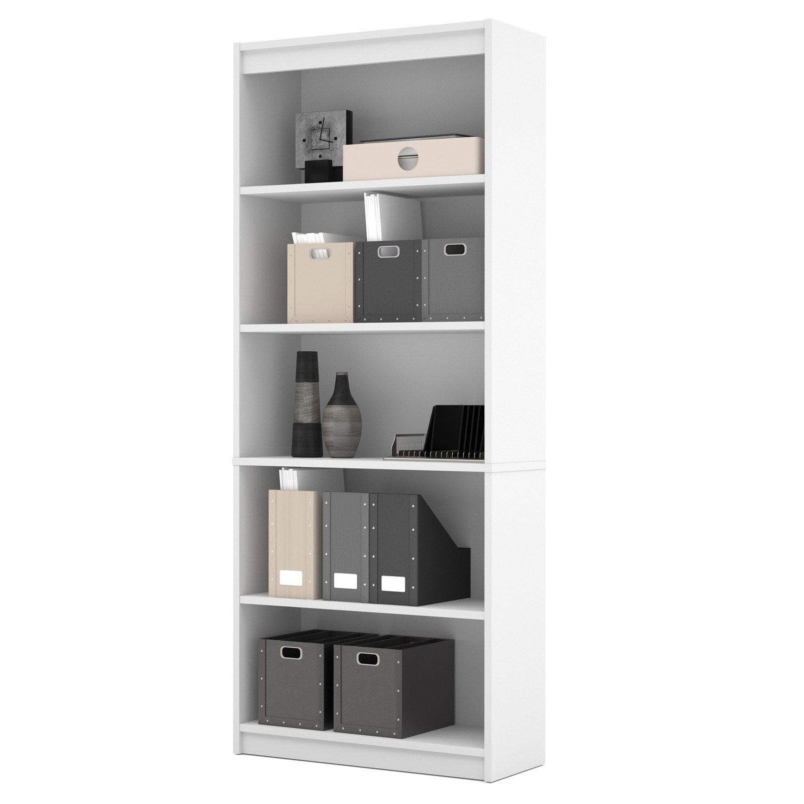 BESTAR Standard 5 Shelf Bookcase - Walmart.com