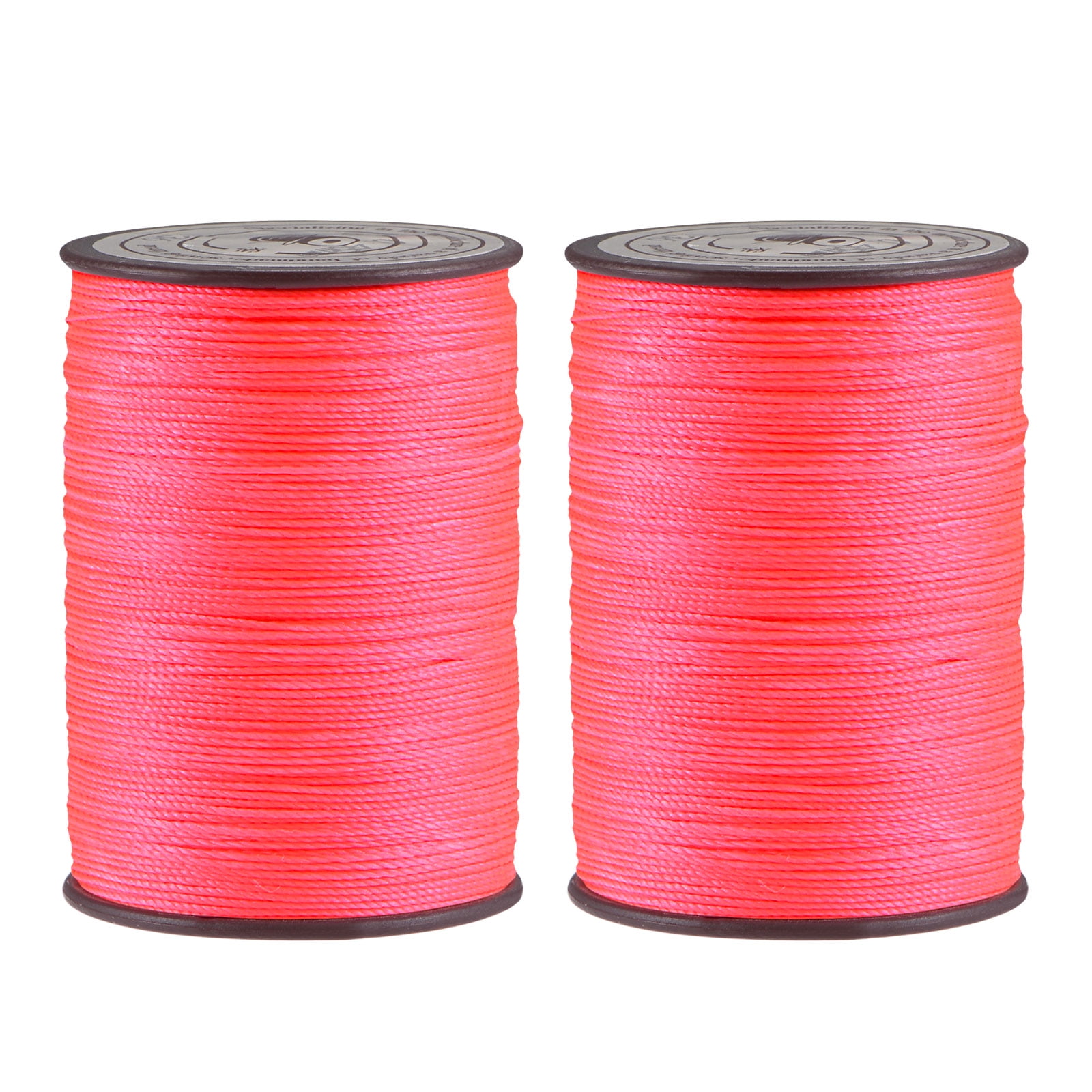 2 Pack Thin Waxed Thread 137 Yards 0.55mm Polyester String Cord for ...