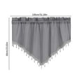 WZXPWT Elegant Solid Color Curtains, 24"x52", Versatile Household ...