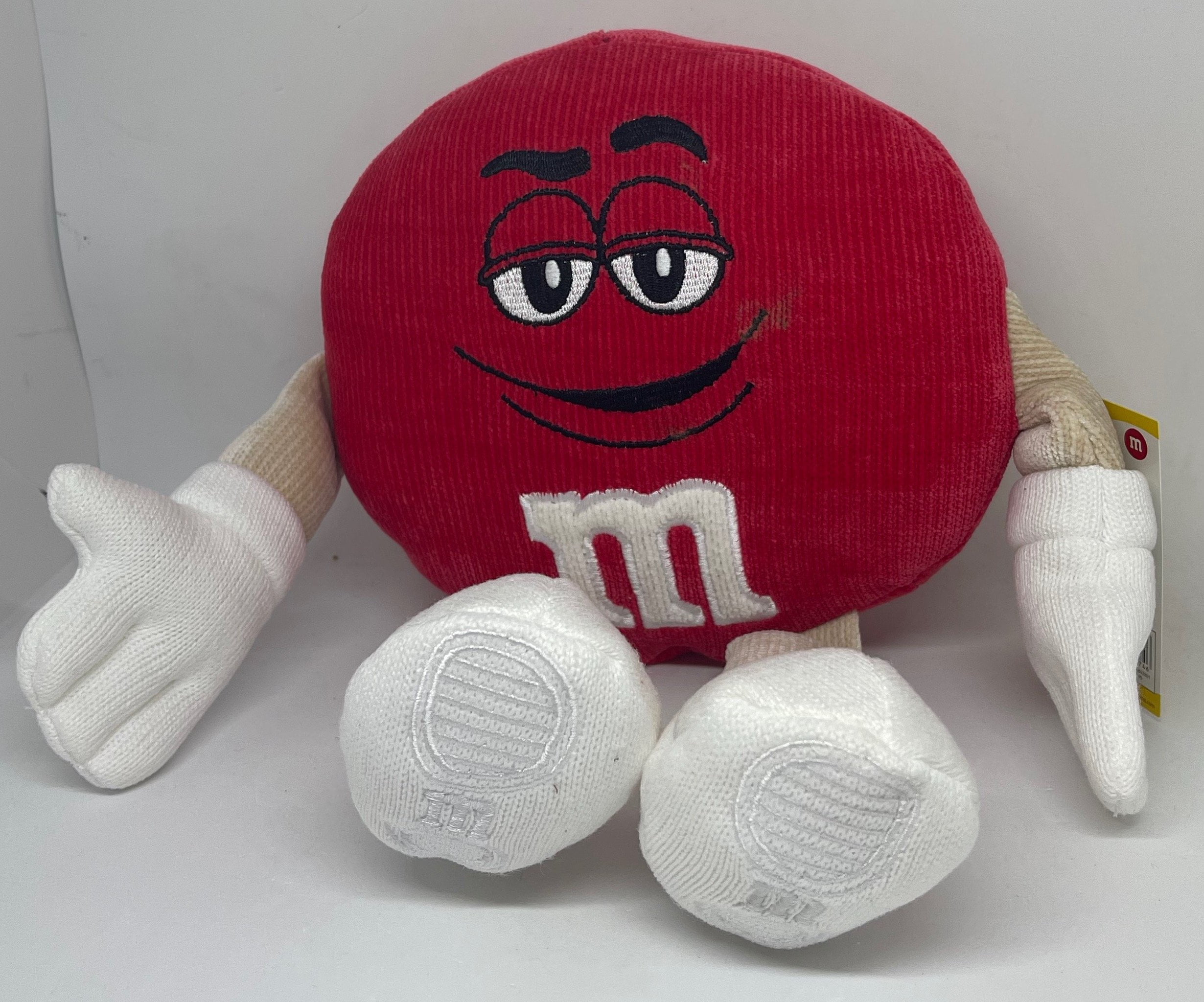 M&M's World Red Character Big Face Plush New with Tags - Walmart.com