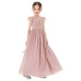 Ekidsbridal Ruffle Chiffon Flower Girl Dresses for Princess Pageants ...