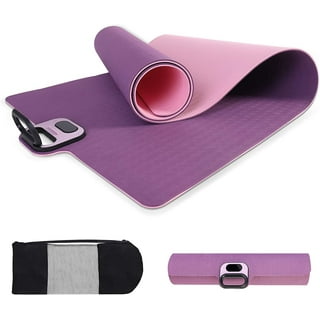 Millenti Yoga Mat Gym Mats - 6mm Thick Suede Texture Material, Premium ...