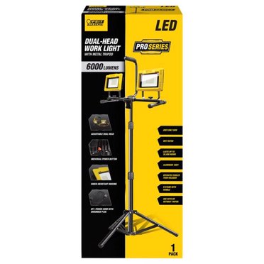 Feit Electric Pro Series 14000 lm LED Corded Tripod Work Light ...