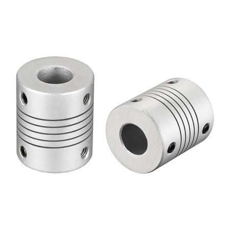 Uxcell 11mm to 11mm Aluminum Alloy Shaft Coupling Flexible Coupler ...