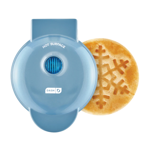 DASH Mini Waffle Maker Snowflake - Blue - DMF001 - Walmart.ca